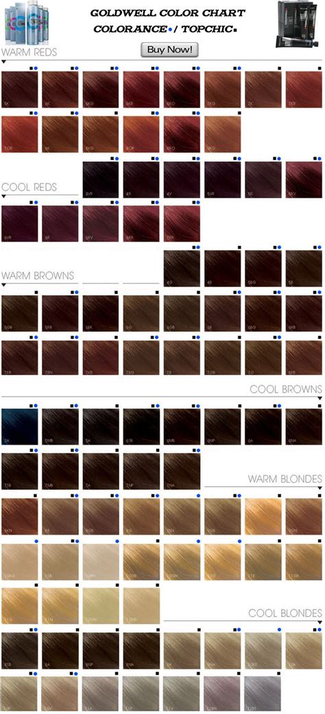 Goldwell Color Chart Hair Color Chart Hair Color Swatches Pravana