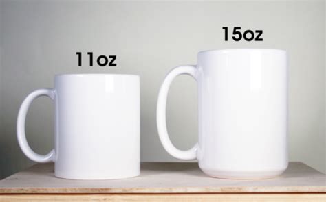 15 Oz Sublimatable White Ceramic Mug With Handle Hernandez Homemade