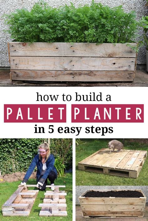 How To Make A Large Planter From Pallets At Gabriel Basser Blog