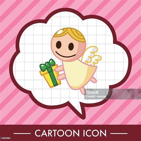 Angel Theme Elements Vector Eps Stock Illustration Download Image Now Angel Backgrounds