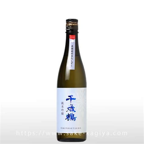 千歳鶴 純米吟醸 きたしずく 720ml 千歳鶴（日本清酒株式会社） 酒専門店鍵や