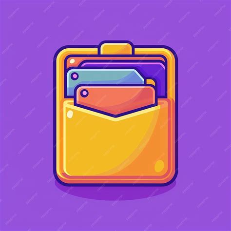 Folder Cartoon Vector Icon Premium Ai Generated Image