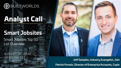 Smart Jobsites 50 Analyst Call Builtworlds
