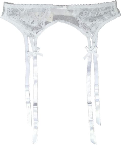 Jynrrfkiiq Womens Black Metal Clips Sex Garter Belts For Stockings S513 White L