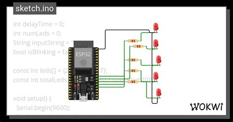 P2 P4 Wokwi Esp32 Stm32 Arduino Simulator