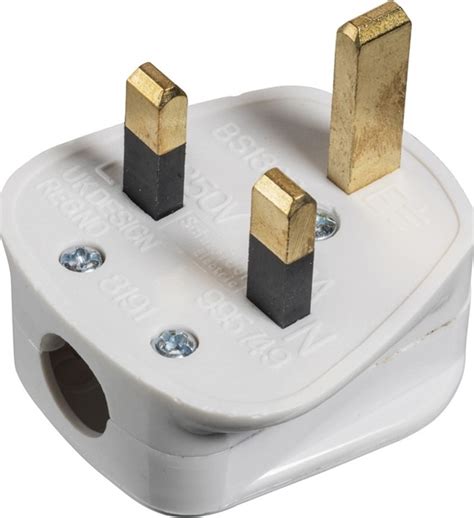 Schneider Electric 3 Pin Plug Top 13 Amp White Schtop13a Buy Best