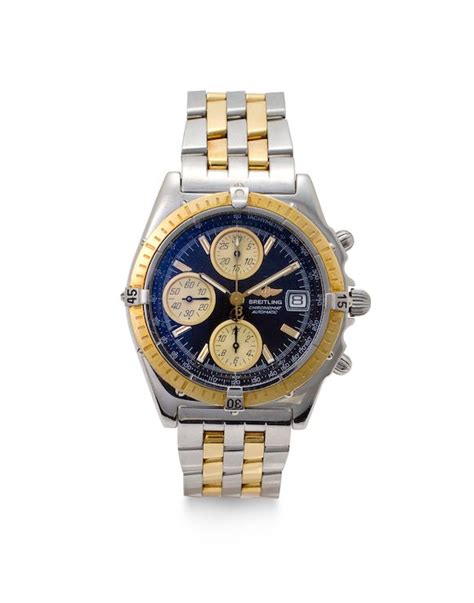 Bonhams Breitling A Stainless Steel And Gold Automatic Tachymeter