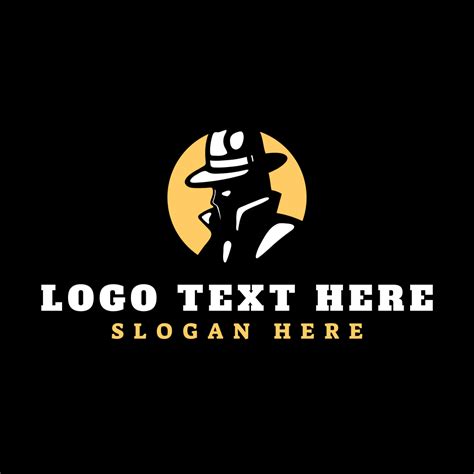 Retro Detective Investigator Logo Brandcrowd Logo Maker Brandcrowd