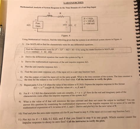 Solved Signal And System Lab Assignment I Did Chegg