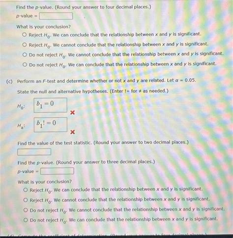 Solved Find The P Value Round Your Answer To Four Decimal Chegg Com