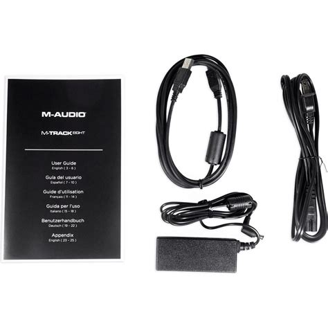 M Audio M Track Eight 8 Usb Audio Recording Studio Rack Interface8 Mi
