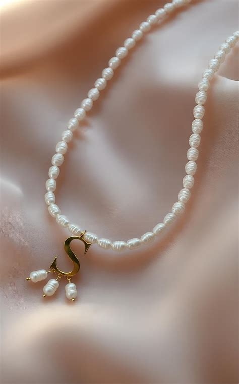 Anne Boleyn Personalized Freshwater Pearl Necklace S925 Silver Pendant