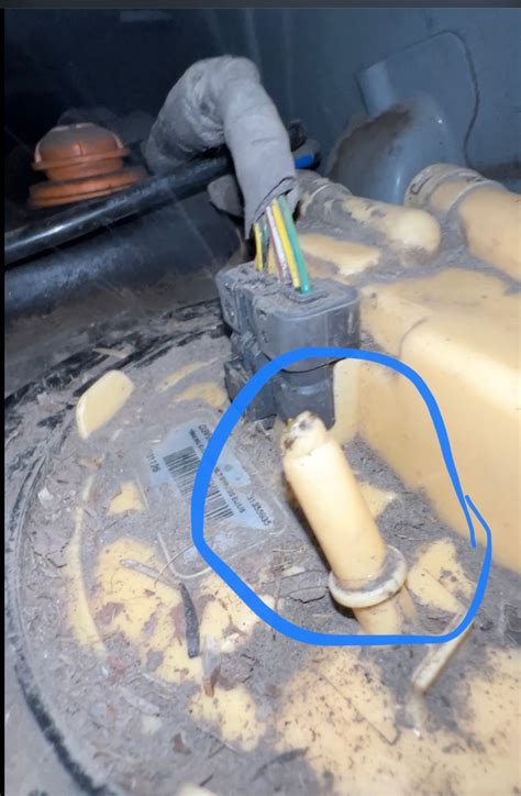 Evap Leak At Top Of Fuel Pump Question
