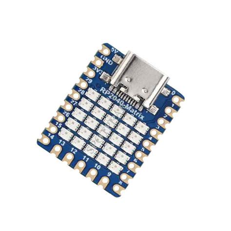 Raspberry Pi Rp2040 Matrix Development Board 5×5 Rgb Led Matrix Based On Rp2040 Dual Core Processor