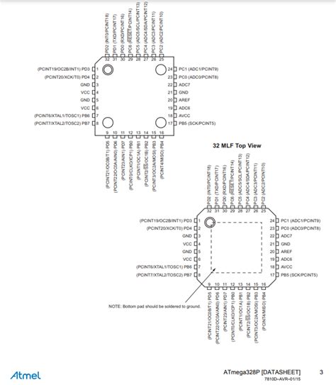Atmega328p схема Atmega328p схема