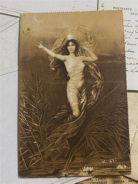 Antique Erotic Postcard Erotica Of The Early 20th Century Naked Girl