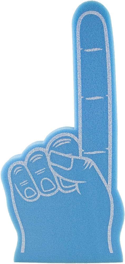Giant Foam Finger 18 Inch Number 1 Diy Blank Foam Hand For All