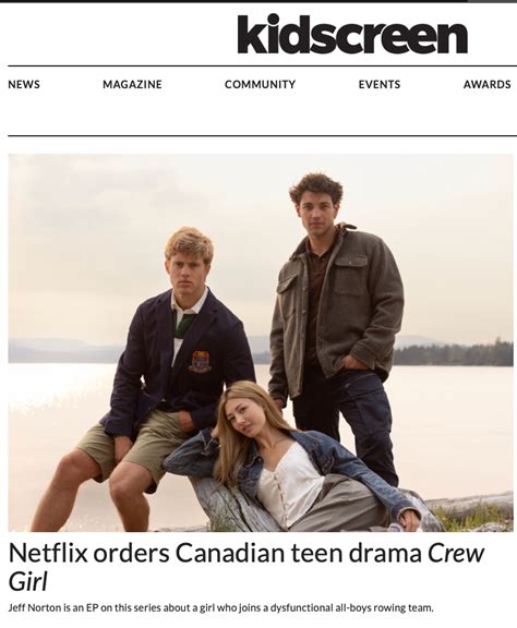Crew Girl Goes To Camera Jeff Norton