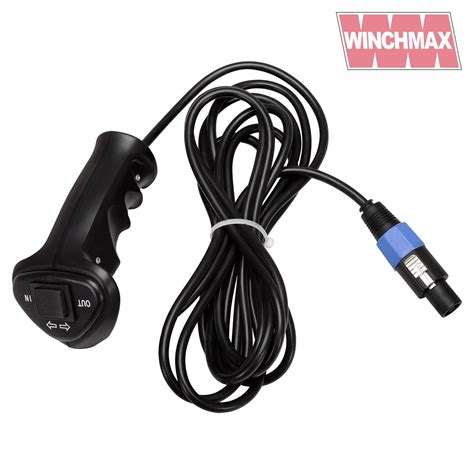 Complete 24v Winch Control Box Wander Lead And Twin Wireless Remote Control
