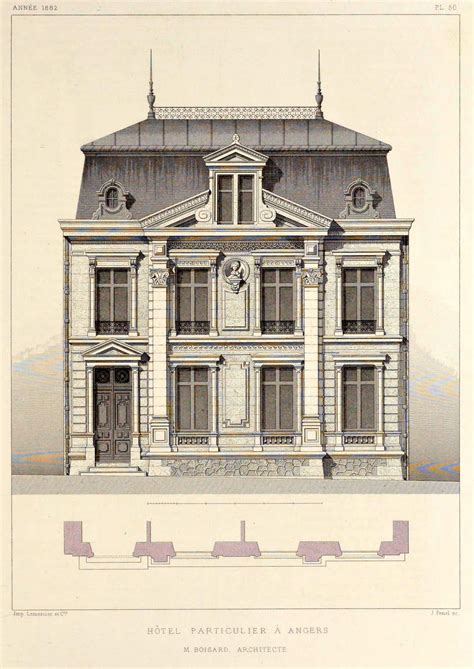 Classical Facade Drawing