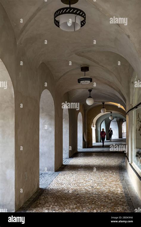 Old Covered Passageway In Old Town Square Historic Centre Prague
