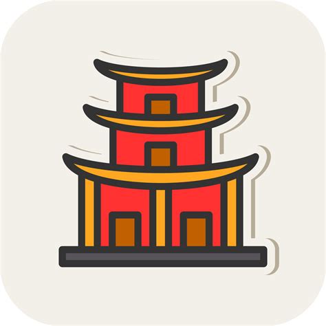 Temple Vector Icon Design 21075266 Vector Art At Vecteezy