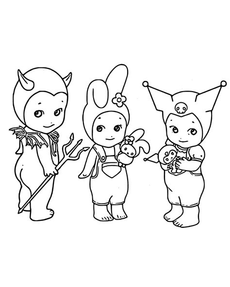 Sonny Angel Coloring Page