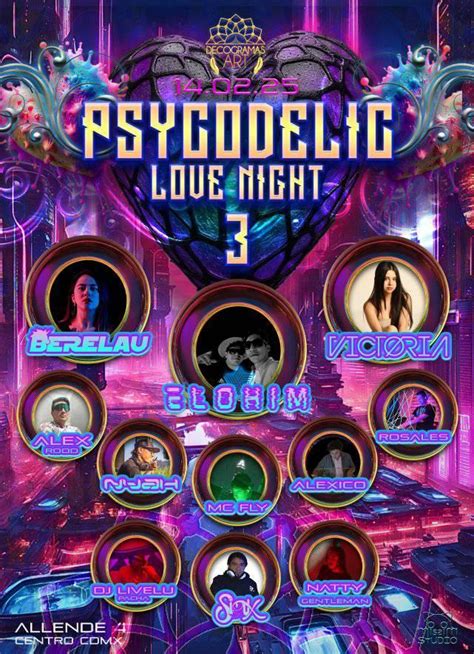 Psychodelic Love Night Vol3 Centro Histórico