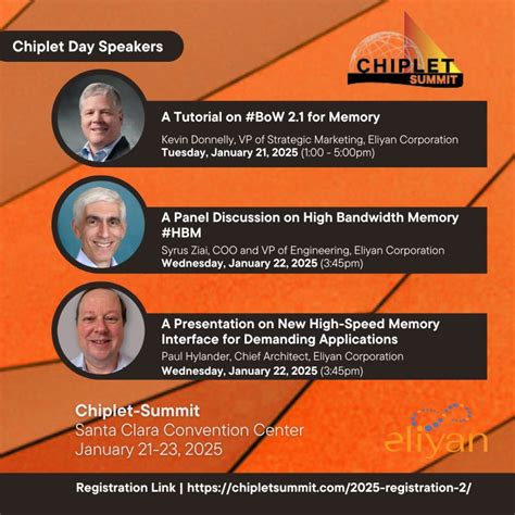 Hbm Umi Bow Chiplets Nulink Mulitdie 3dic Eliyan Corporation