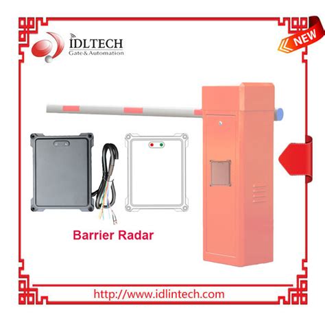 Road Barrier Gate Radar Sensor Radar Detector To Distinguish Vehicles