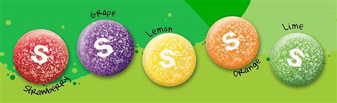 Skittle Sour Flavours