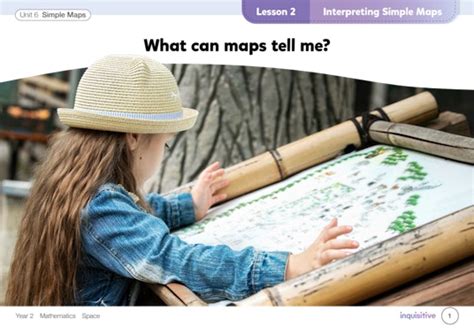 Interpreting Simple Maps Lesson Maths Au