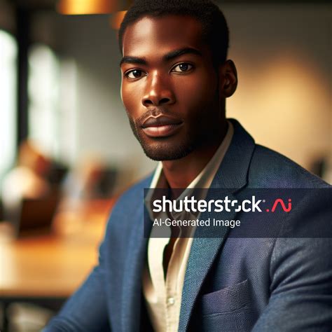Focused African Credit Analyist Doing His Ai Generated Image 2487425647
