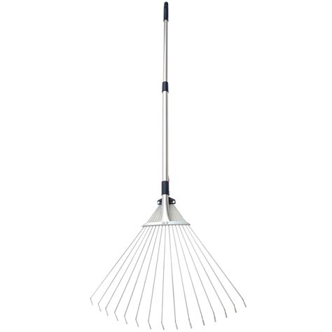 Spear And Jackson Expanding Telescopic Lawn Rake 15m Garden
