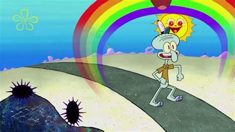 Spongebob Squidward Happy