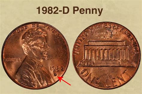 1982 Penny Value Checker Errors List D S And No Mint Mark Worth