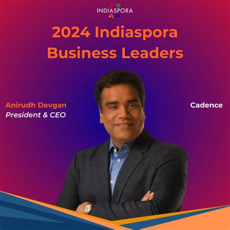 Anirudh Devgan Indiaspora