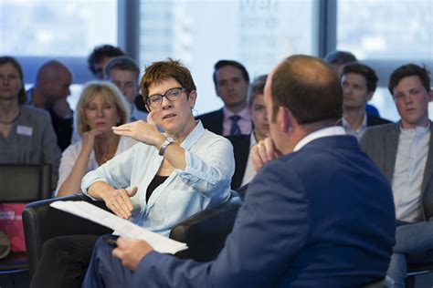 Annegret Kramp Karrenbauer Im Gespräch Mit Robin Alexander… Flickr