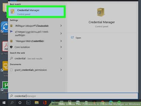 How To View Your Passwords In Credential Manager On Windows
