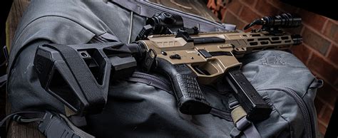 The Sb Tactical Sba5 Brace Stabilizes A Large Frame Pistol