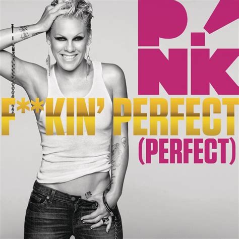 F Kin Perfect Perfect Single Album Artwork P Nk Itunes Album