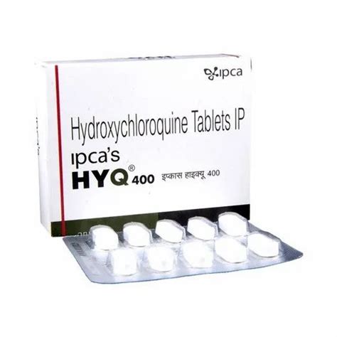 Ipca Hydroxychloroquine Hyq 400 Treatment Coronavirus At ₹ 140strip