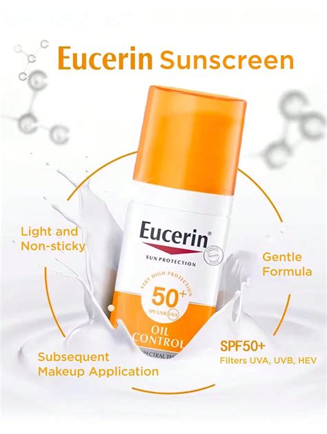 Eucerin 50ml Face Sunscreen Lotion Lightweight And Absorbs Easily Shein South Africa