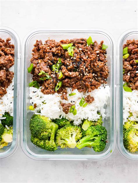 Beef Meal Prep