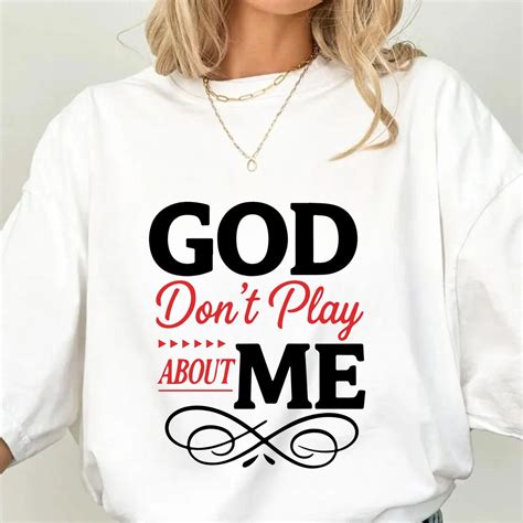 8 God Dont Play About Me Svg Bundle Christian Faith Quote Design Bold