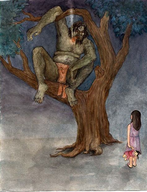 Filipino Mythical Creatures Kapre Wiyoi