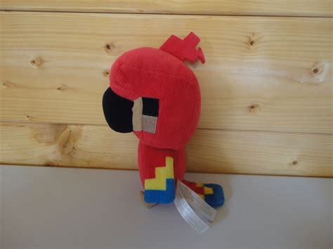 Minecraft Parrot Plush — Toyboxuk Pre Loved Toys