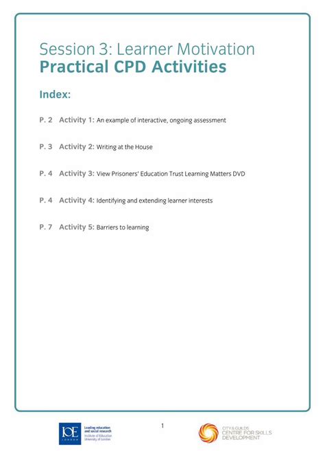 Pdf 3 Motivating Learners Activities Dokumentips