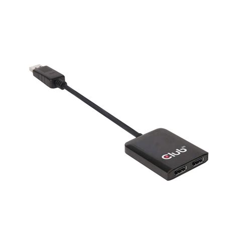 Club 3d Multi Stream Transport Mst Hub Displayport To Dual Club 3d Multi Stream Transport Mst Hub Displayport To Dual