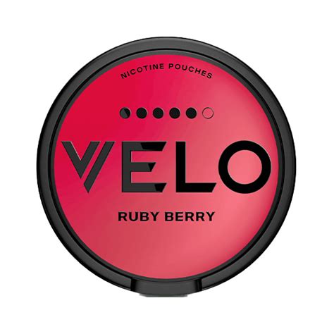 Velo Nicotine Pouches Ruby Berry